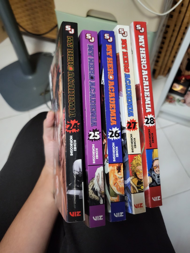 My hero academia MHA volume 24-28, Hobbies & Toys, Books & Magazines ...