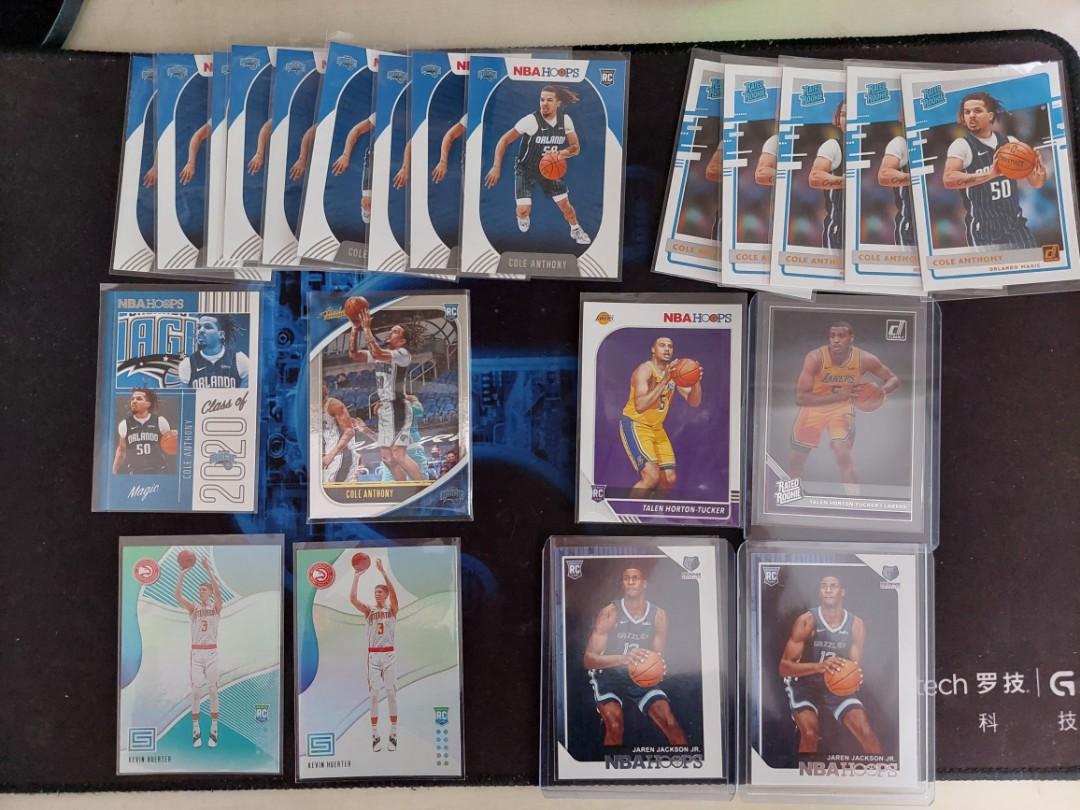 NBA Rookie Card RC Panini Desmond Bane Tyrese Maxey Cole Anthony Clarke ...