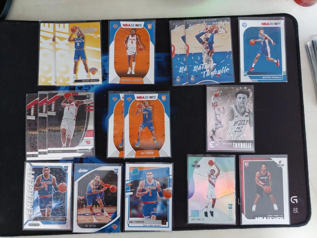 NBA Rookie Card RC Panini Desmond Bane Tyrese Maxey Cole Anthony Clarke ...