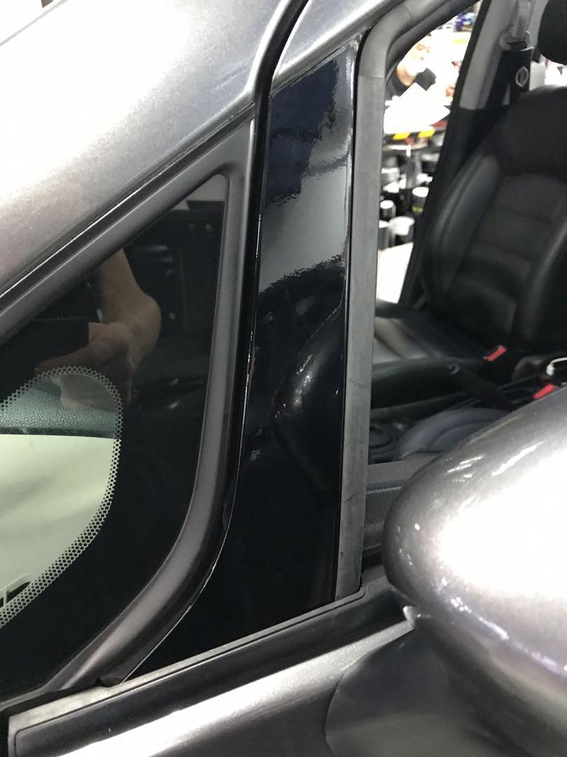 Nissan Note Door pillar sticker wrap/ Door pillar sticker wrap, Car ...