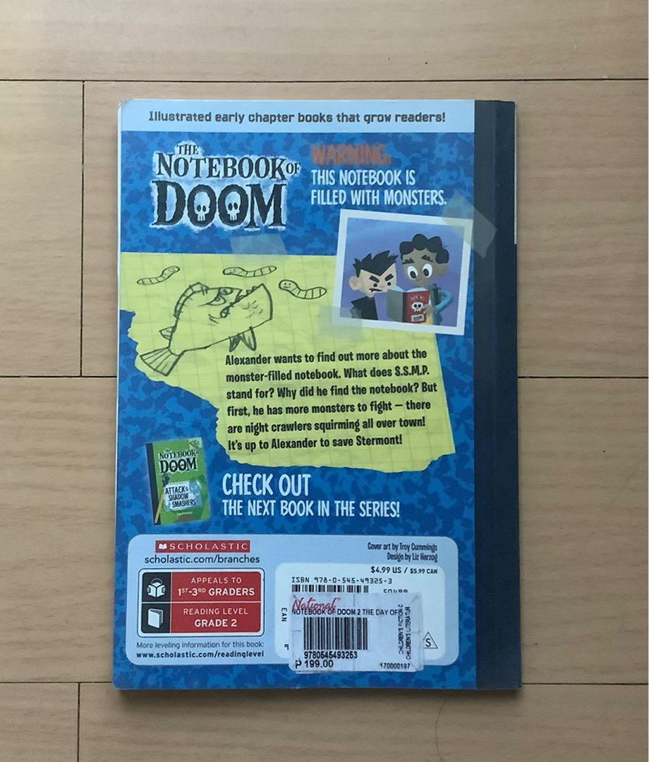 Notebook of Doom, No. 2, Day of the Night Crawlers, Hobbies & Toys ...