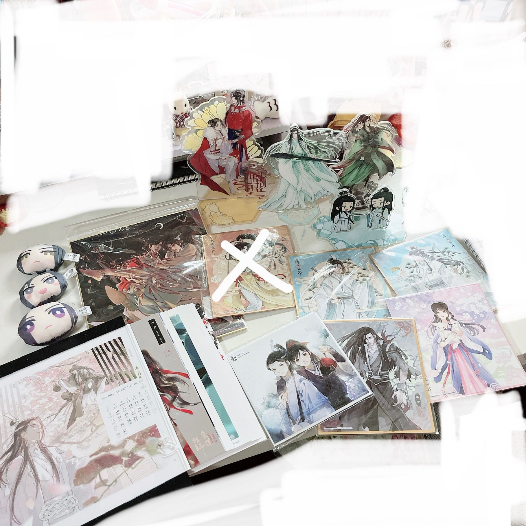 official mxtx, mdzs, tgcf merchandise bulk buy, Hobbies & Toys ...