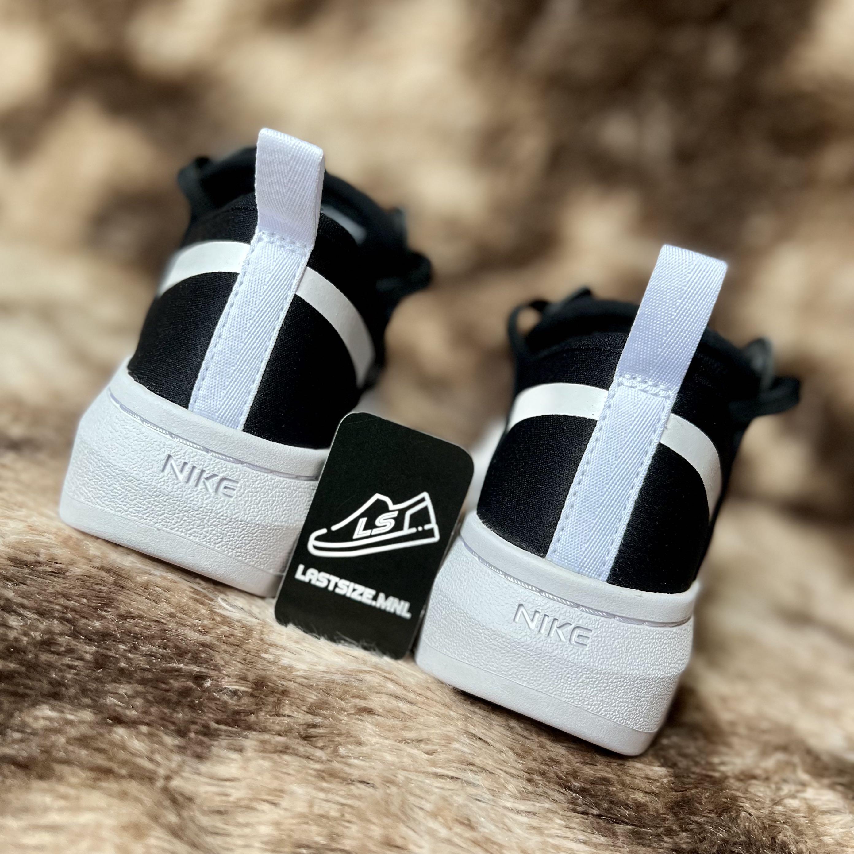 Original Nike Court Vision Alta TXT Black & White | Women's Shoes ...