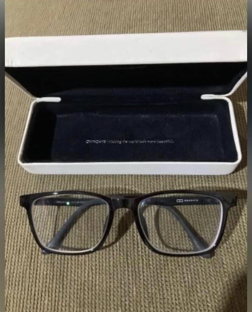 Owndays black eyeglass, Beauty & Personal Care, Vision Care on Carousell