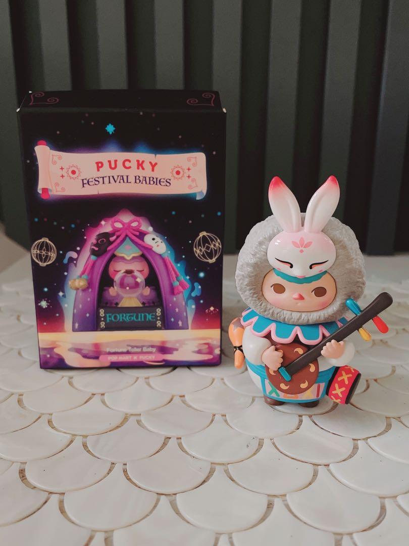 Popmart Pucky Festival babies: Fluffy Rabbit Baby, Hobbies & Toys, Toys ...