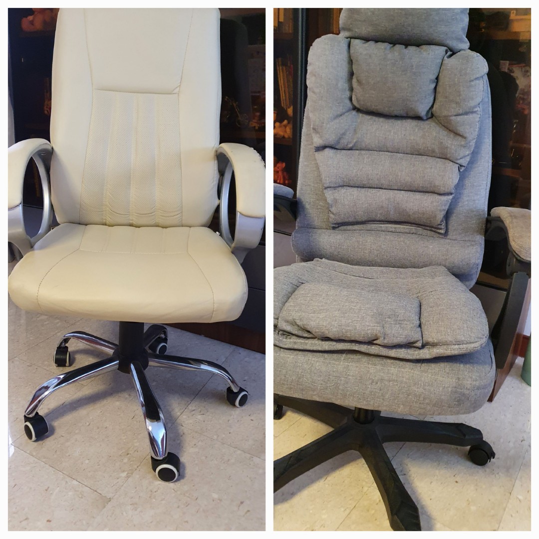 Refurbish/Recycle/Reuse 2 Office Chairs, Everything Else on Carousell