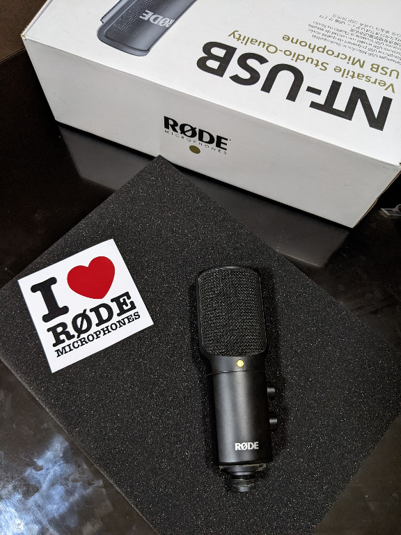 Rode NT-USB Microphone, Audio, Microphones on Carousell