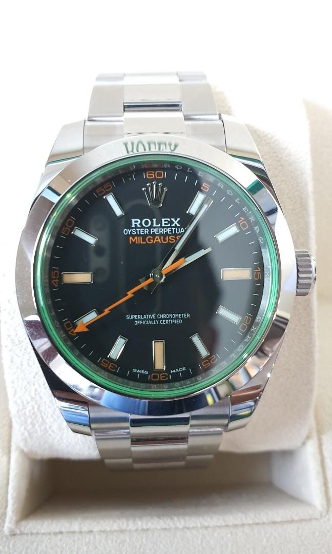 Rolex milgauss gv bnew 2022, Luxury, Watches on Carousell