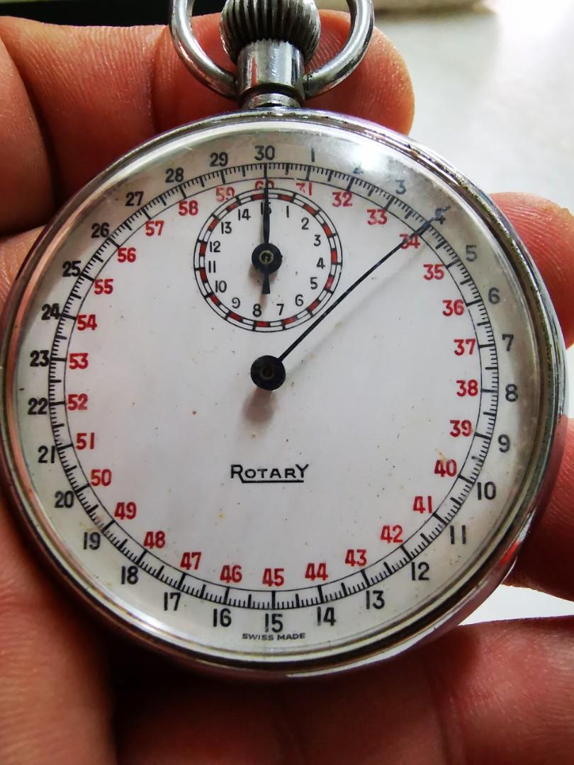 Rotary stopwatch, Hobbies & Toys, Collectibles & Memorabilia, Vintage ...