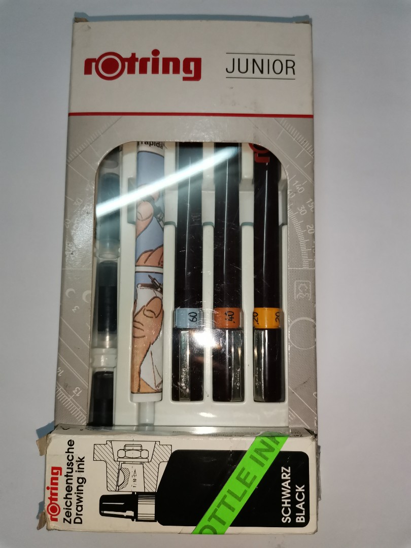 Rotring Junior Set, Hobbies & Toys, Stationary & Craft, Craft Supplies ...