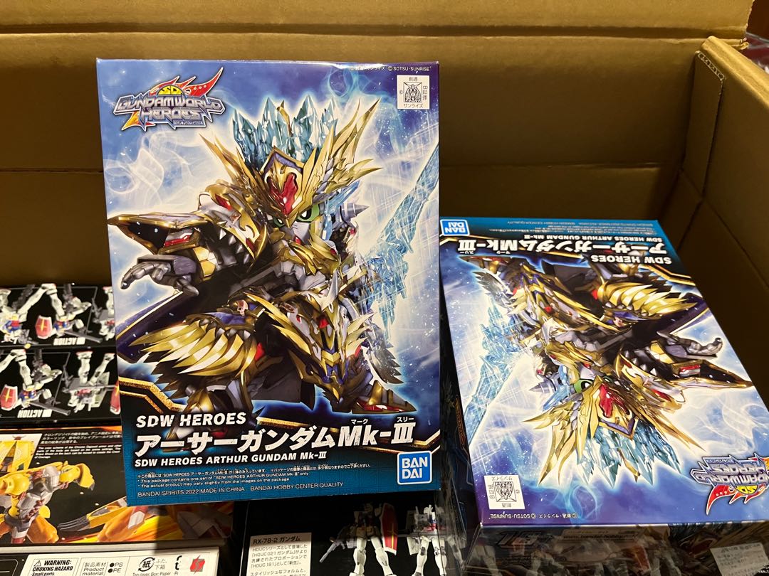 SDW Heroes Arthur Gundam MK3, Hobbies & Toys, Toys & Games on Carousell