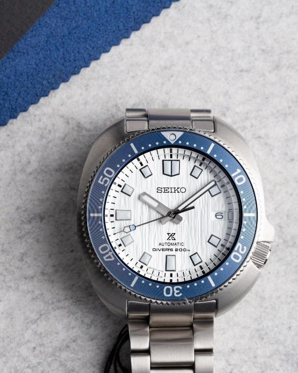Seiko Prospex Save the Ocean Special Edition Glacier 1970 Reissue ...