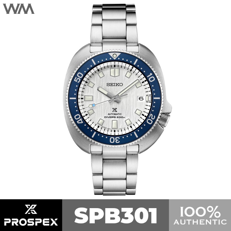 Seiko Prospex Save the Ocean Special Edition Glacier 1970 Reissue ...