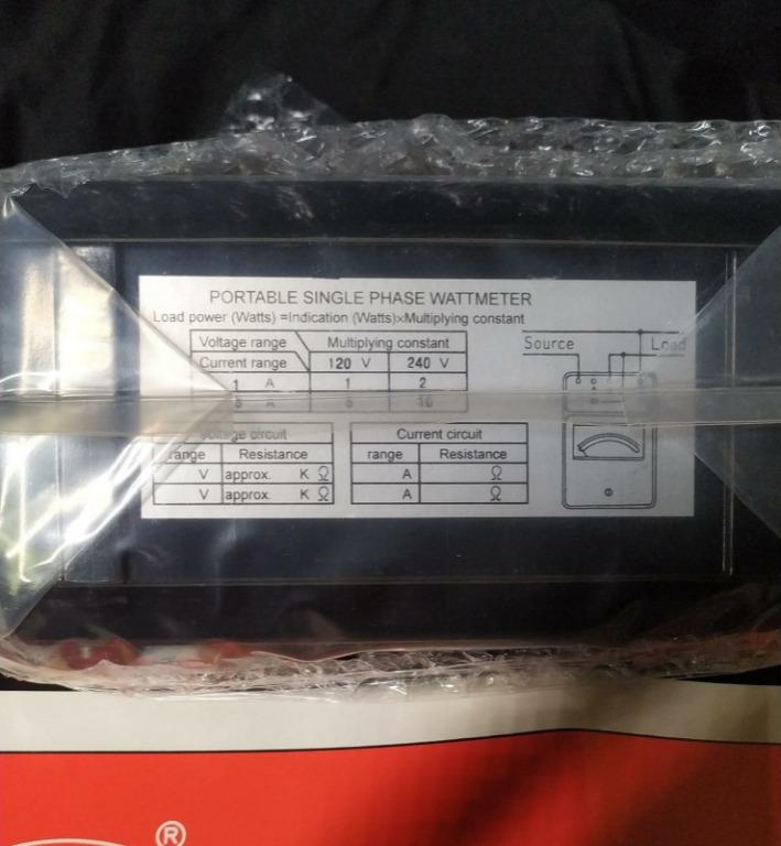 SEW ST-2000 Portable Wattmeter - Single Phase, TV & Home Appliances ...