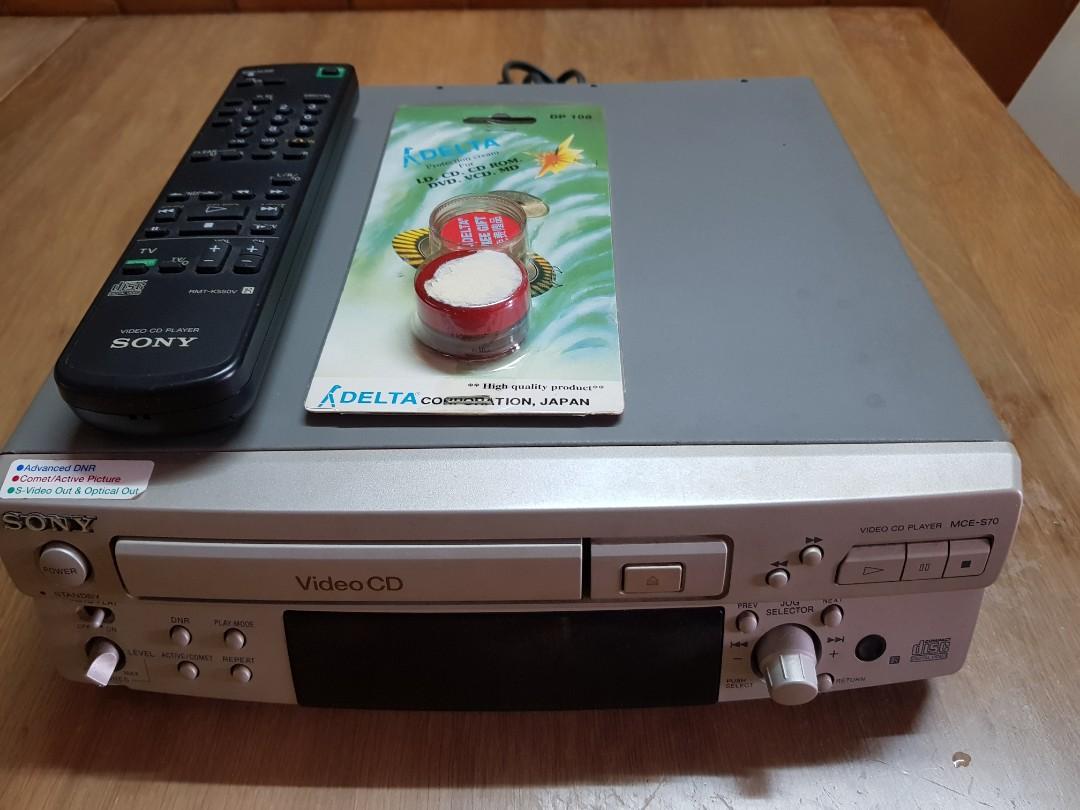 Sony VCD Player+Cleaner, Hobbies & Toys, Memorabilia & Collectibles ...