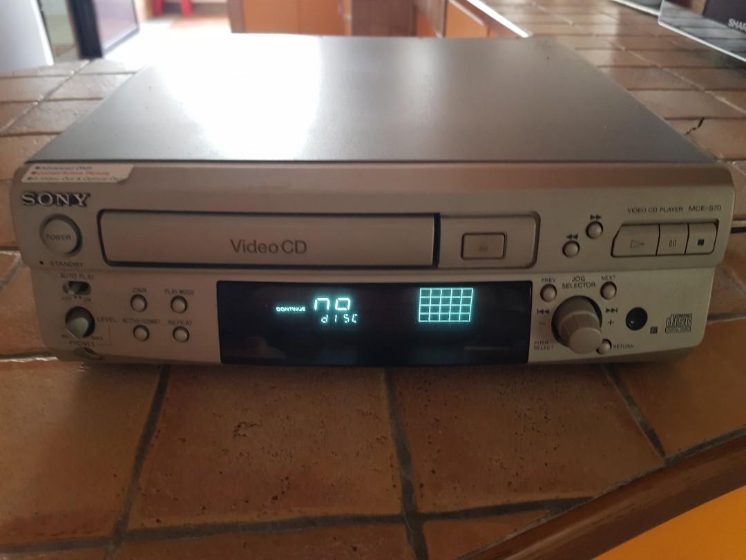 Sony VCD Player+Cleaner, Hobbies & Toys, Memorabilia & Collectibles ...