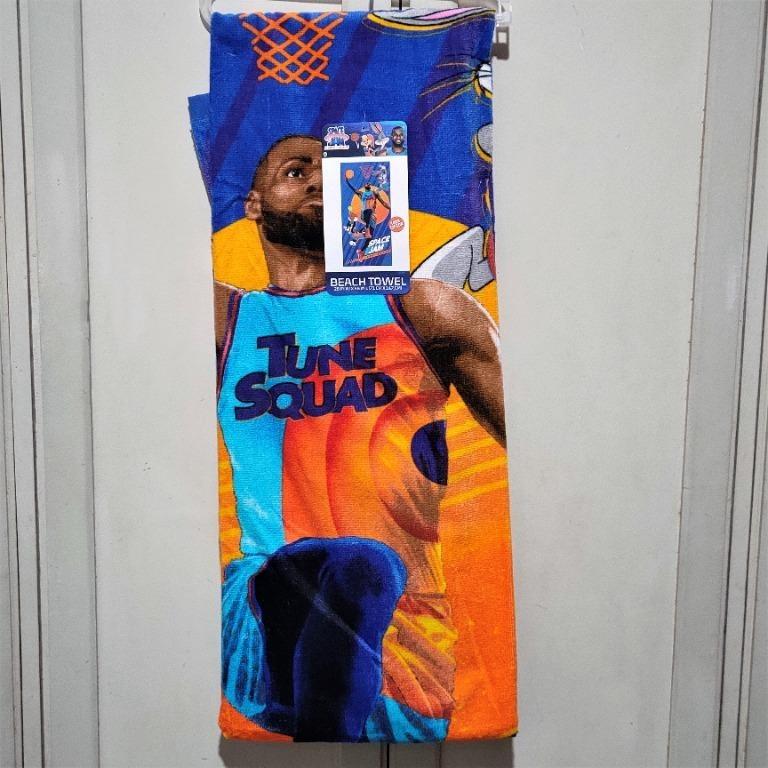 Space Jam "Tune Squad" Lebron James Beach Towel, Furniture & Home ...