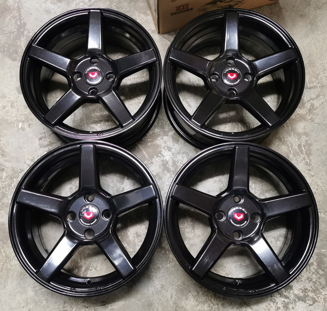 Sport Rim 15 inch Vossen Cv3 4x100 6.5jj ‼️HARGA TRADE IN TOPUP RM390‼️ ...