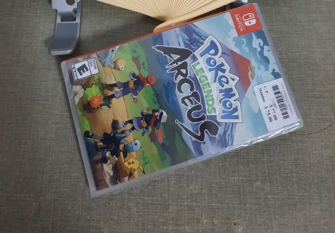 Switch game pokemon arceus, Video Gaming, Video Games, Nintendo on ...