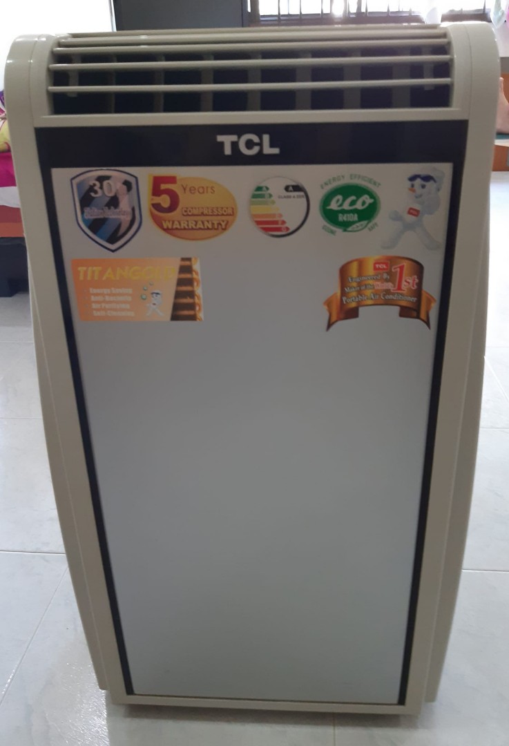 TCL portable aircon, TV & Home Appliances, Air Conditioners & Heating ...
