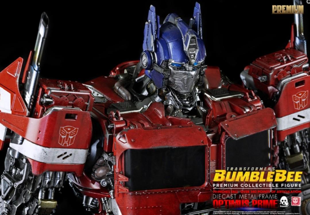 ThreeZero Transformers Premium Scale Optimus Prime BumbleBee Diecast 3A ...
