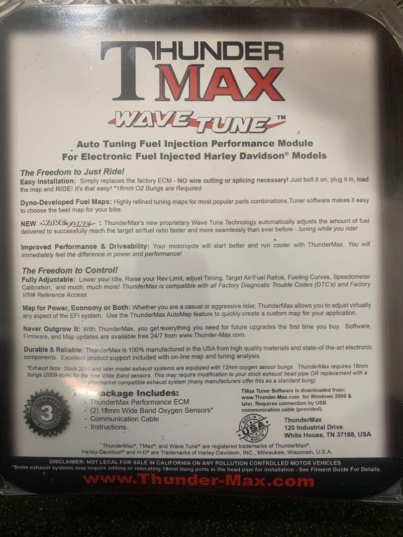 Thundermax wave tune, Motorcycles, Motorcycle Accessories on Carousell