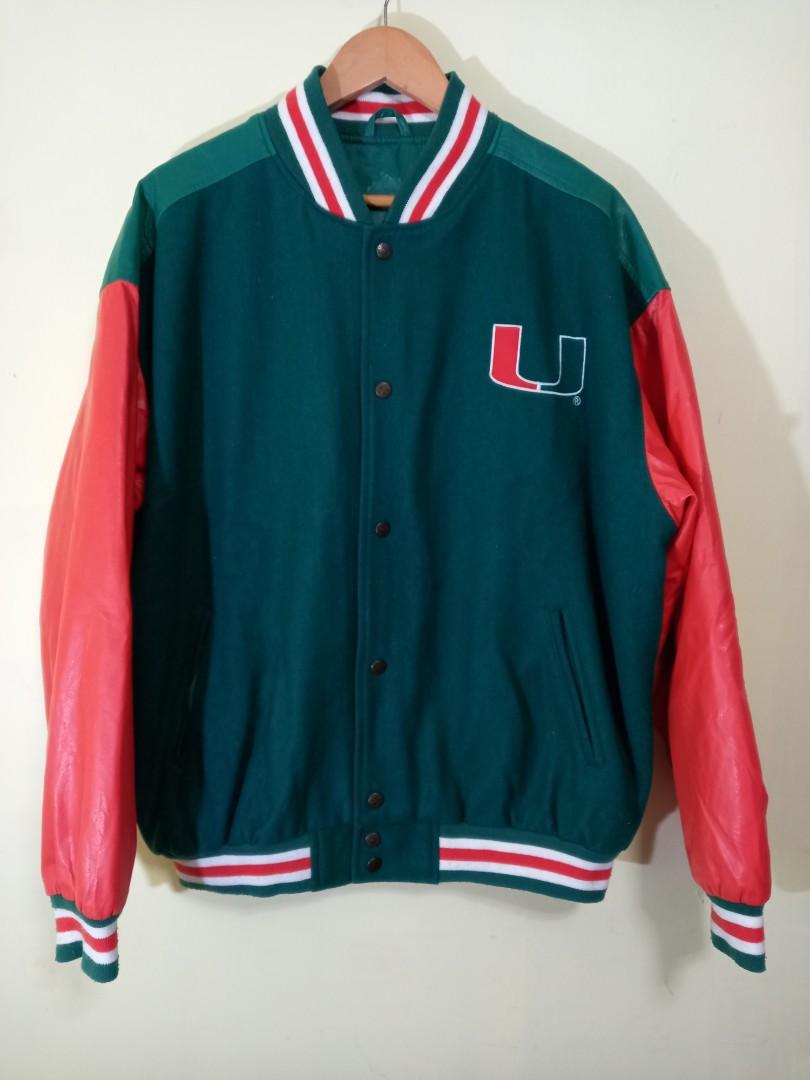 University of miami varsity jacket, Men's Fashion, Coats, Jackets and ...