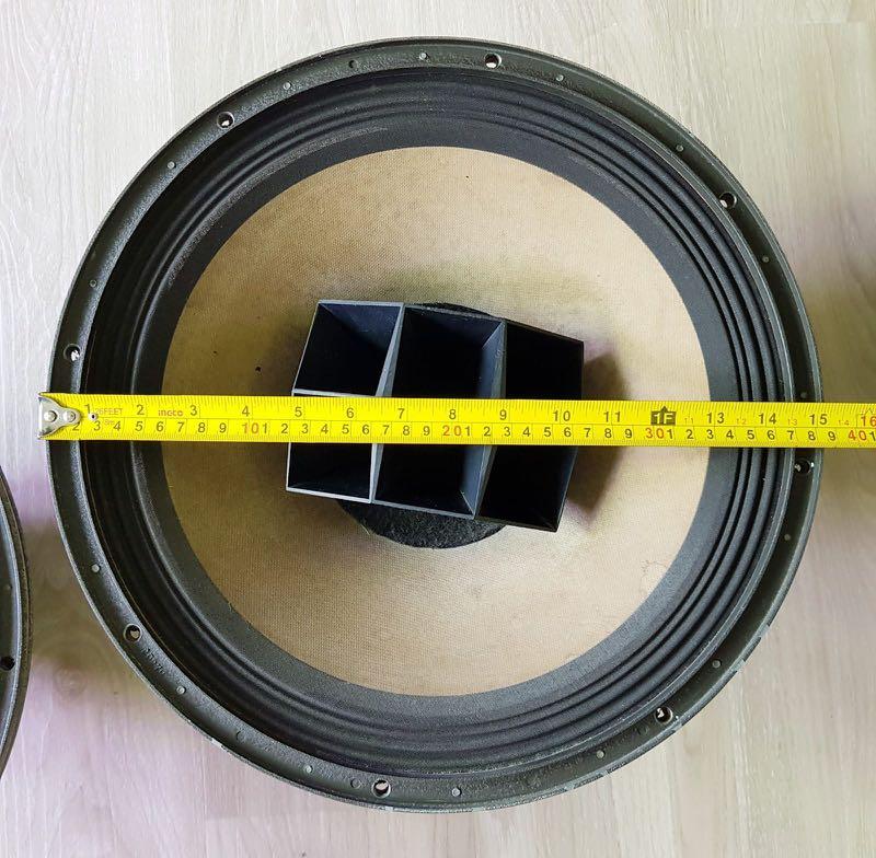 Vintage and Rare Pairs of 8 Ohms Altec Lancing 603B Speakers 15 inches ...