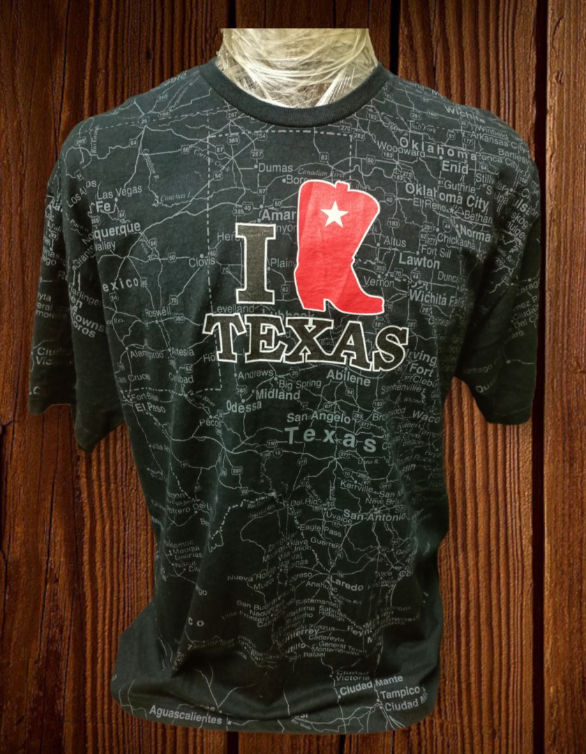 Vintage State of Mine / Texas Map / Boot, Hobbies & Toys, Collectibles ...
