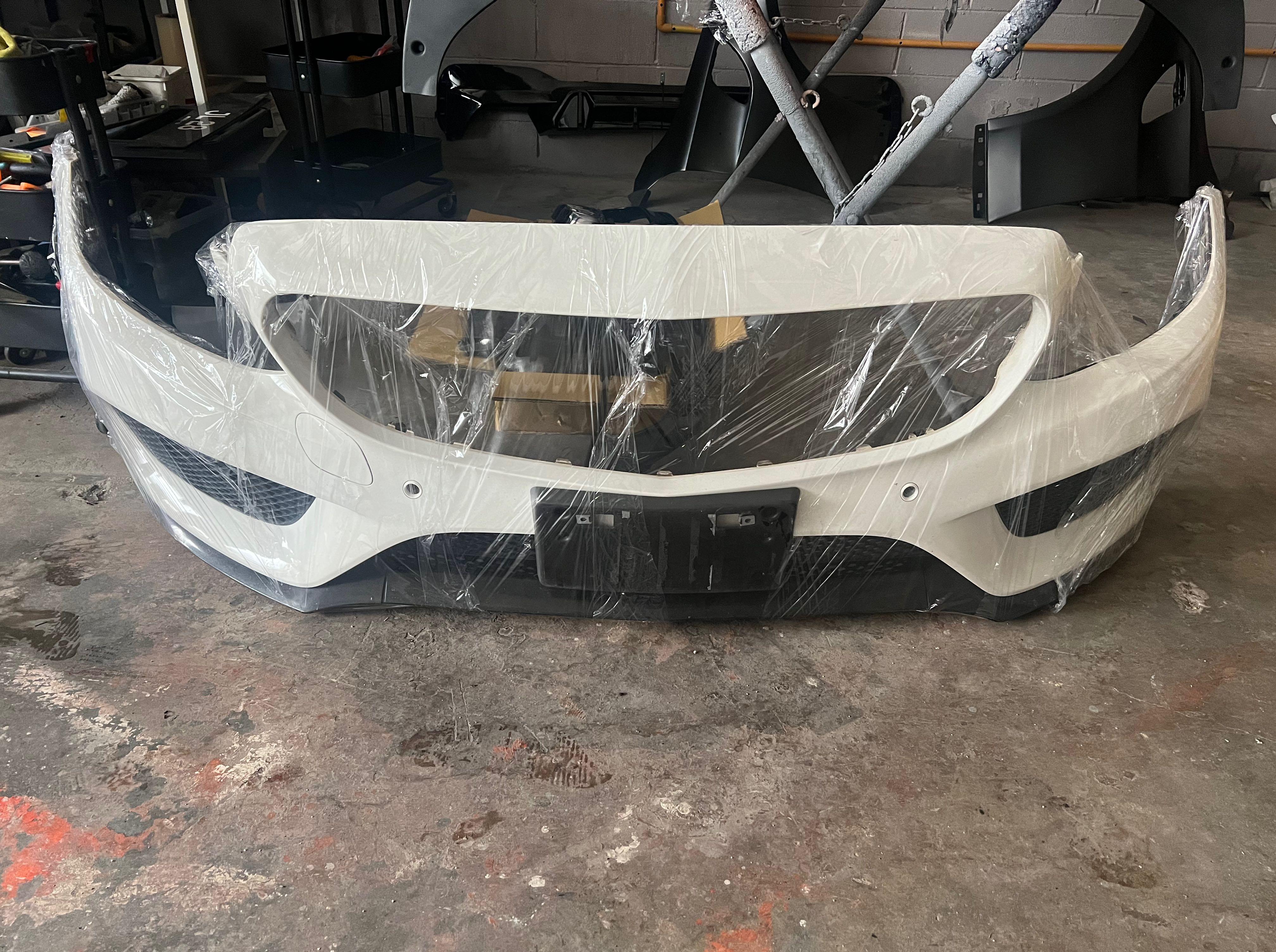 C Class w205 AMG Front Bumper (Ori) , Auto Accessories on Carousell