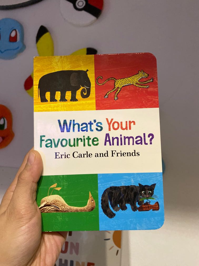 Whats your favorite animal (eric carle), Hobbies & Toys, Books ...