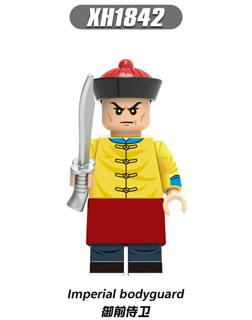 Xinh 0329 XH 1841-1848 Qing Dynasty Soldiers Minifigures (Lego ...