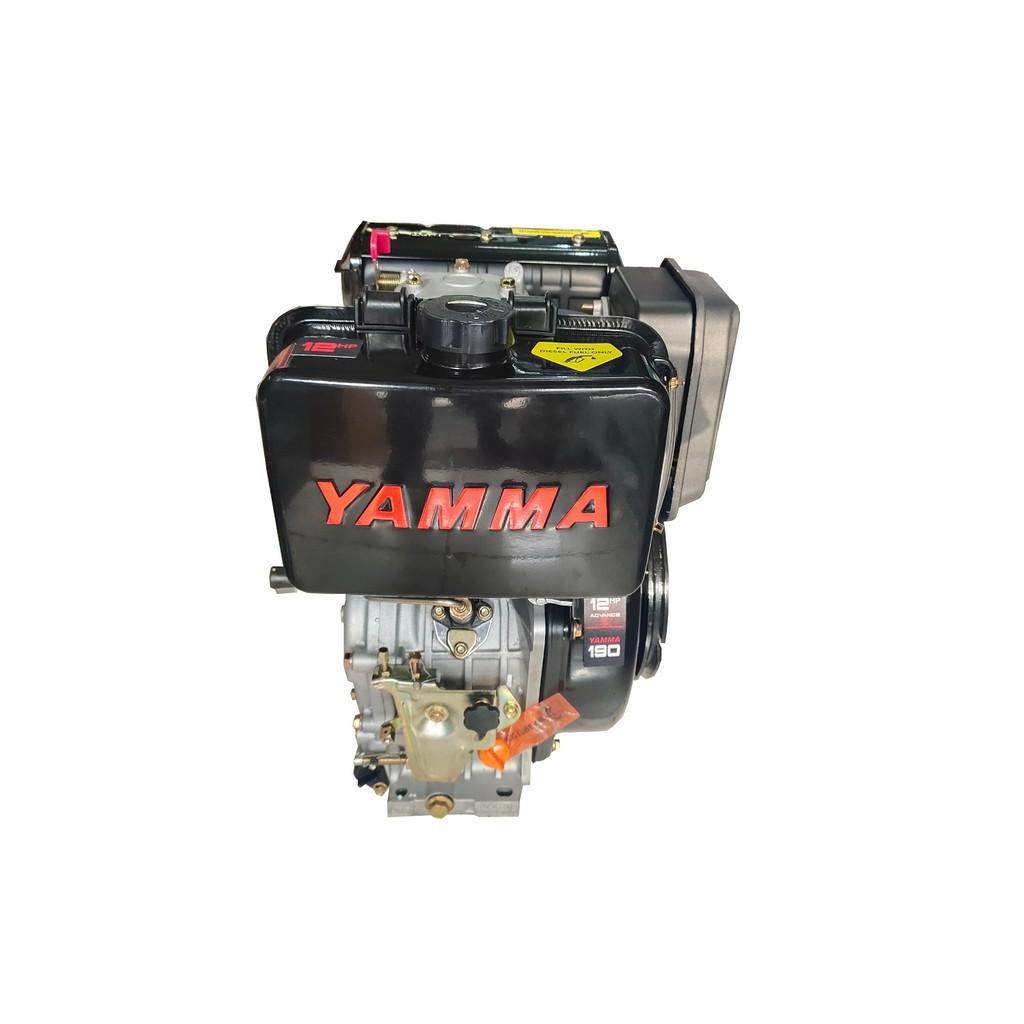 YAMMA 12HP Air Cooled Diesel Engine 4 Stoke Highspeed (Marine Pulley ...