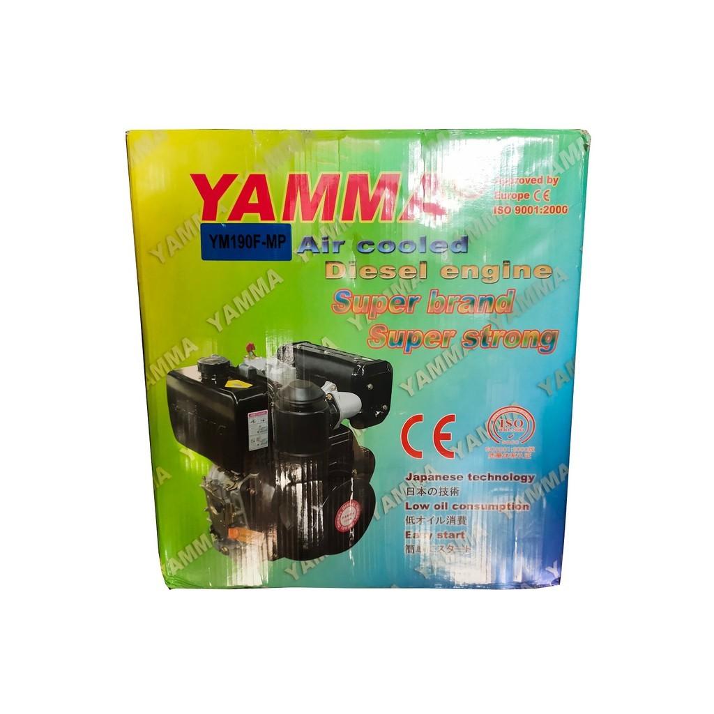 YAMMA 12HP Air Cooled Diesel Engine 4 Stoke Highspeed (Marine Pulley ...