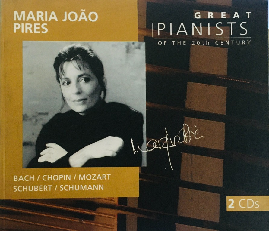 2CD: MARIA JOAO PIRES Vol.76 from GREAT PIANISTS OF THE 20th CENTURY (CD Anthology) featuring ...
