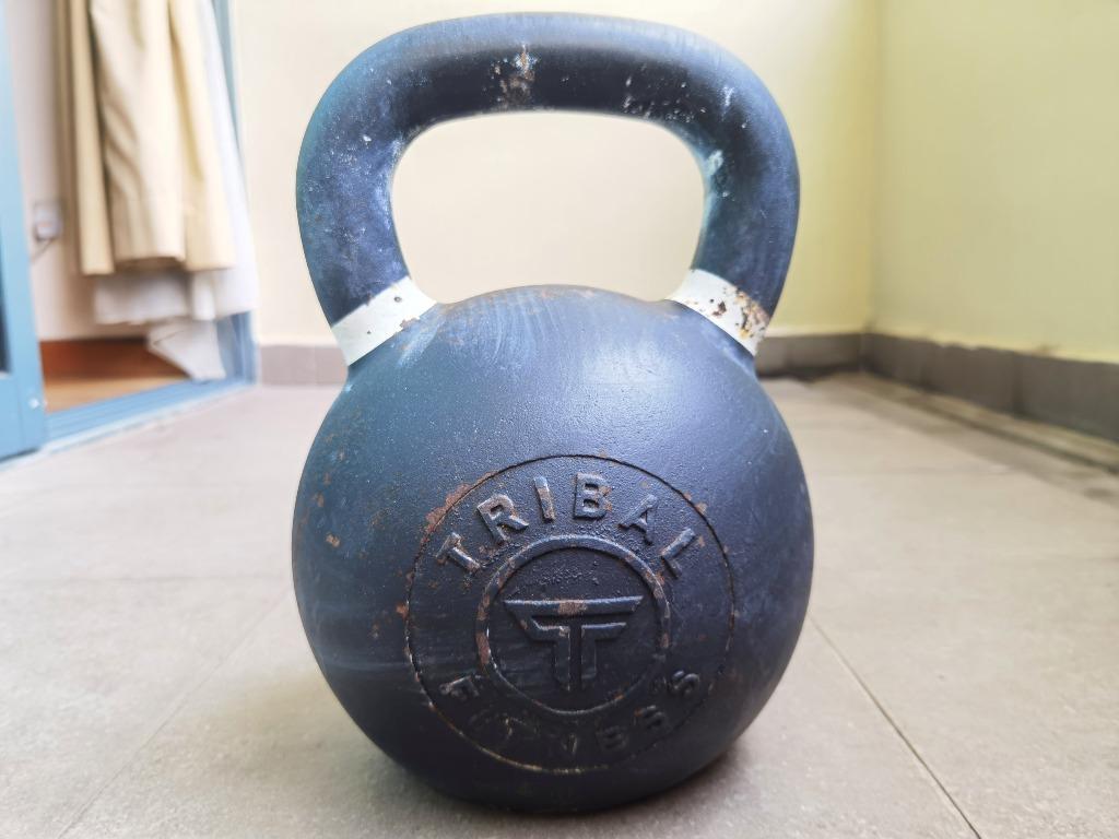 40kg kettlebell Tribal Fitness, Sports Equipment, Exercise & Fitness ...