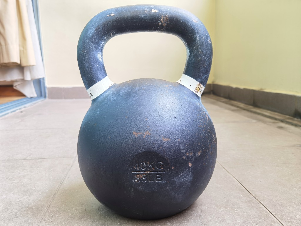40kg kettlebell Tribal Fitness, Sports Equipment, Exercise & Fitness ...