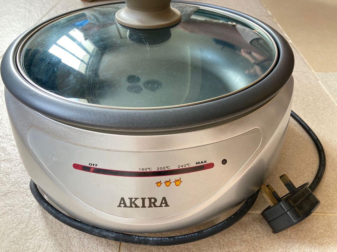Akira Electric Cooking Pan / Hotpot, TV & Home Appliances, Kitchen ...