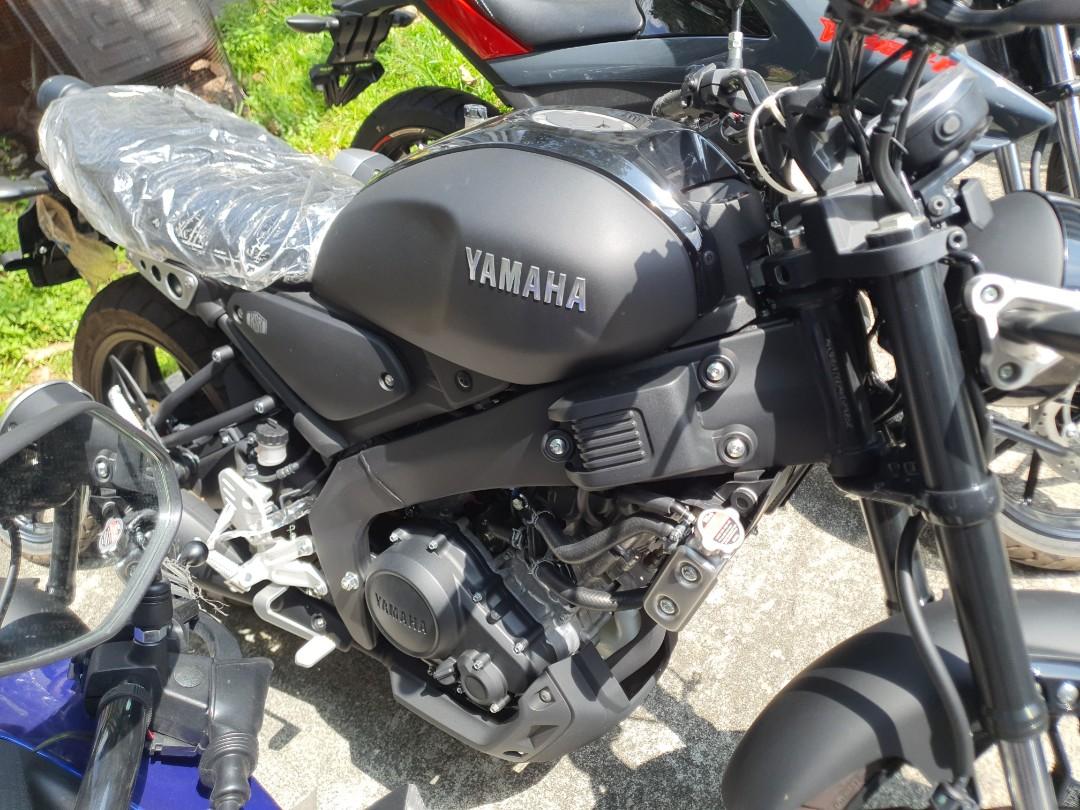 ALL NEW YAMAHA XSR155/LIQUID COOLED/ Fi / 6-SPEED/FREE HEAVY-DUTY RACK ...