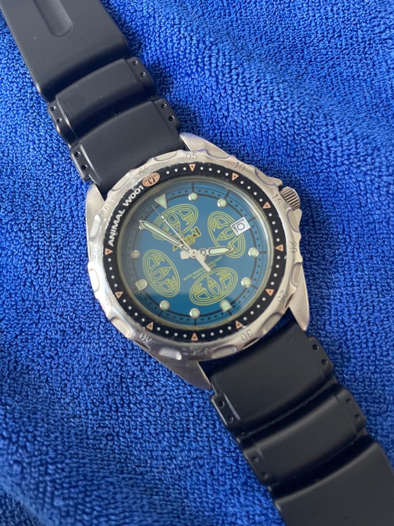 Animal W001. New battery and strap, Men's Fashion, Watches ...