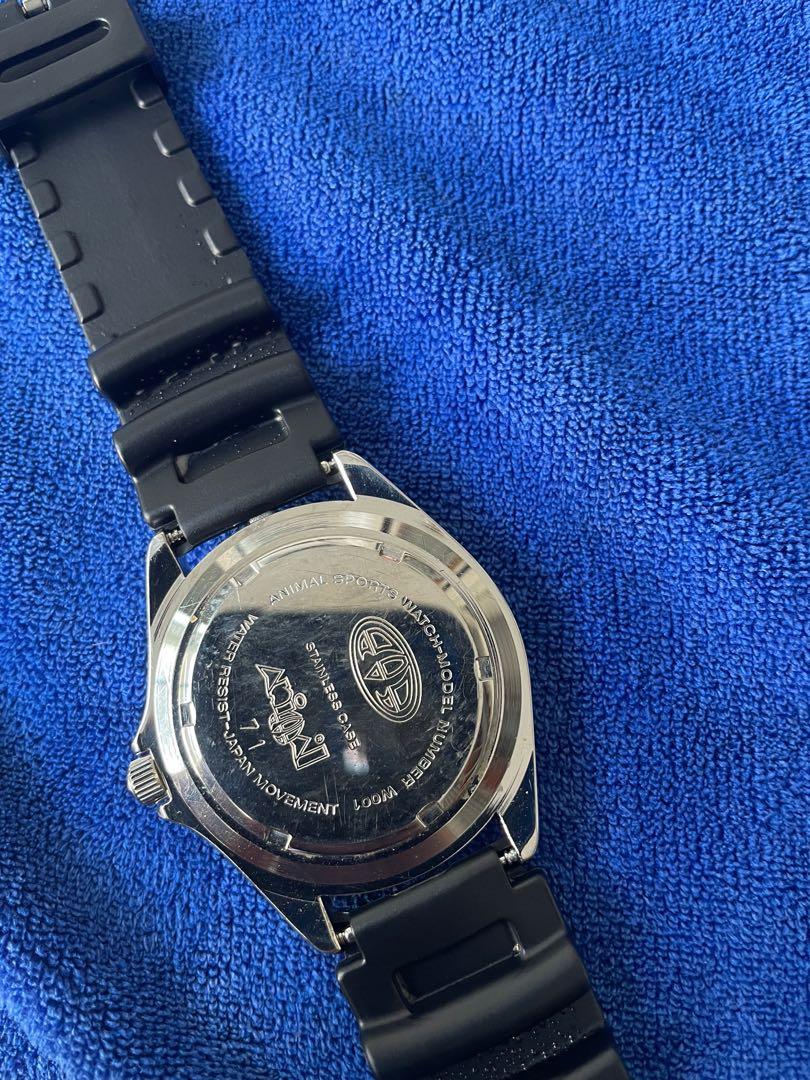 Animal W001. New battery and strap, Men's Fashion, Watches ...