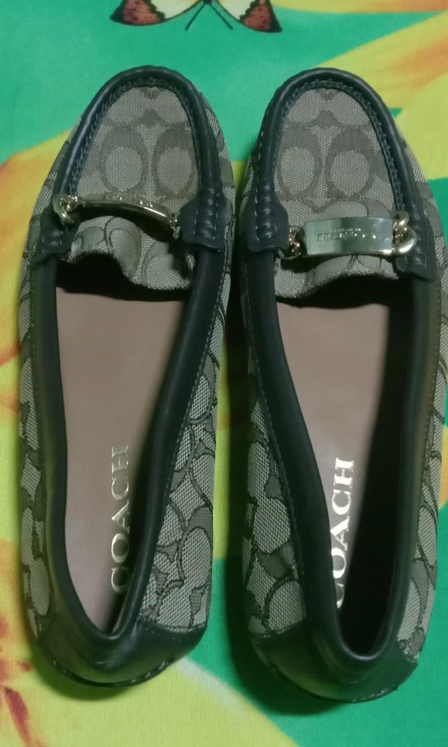 Authentic Coach driving shoes, Women's Fashion, Footwear, Flats ...