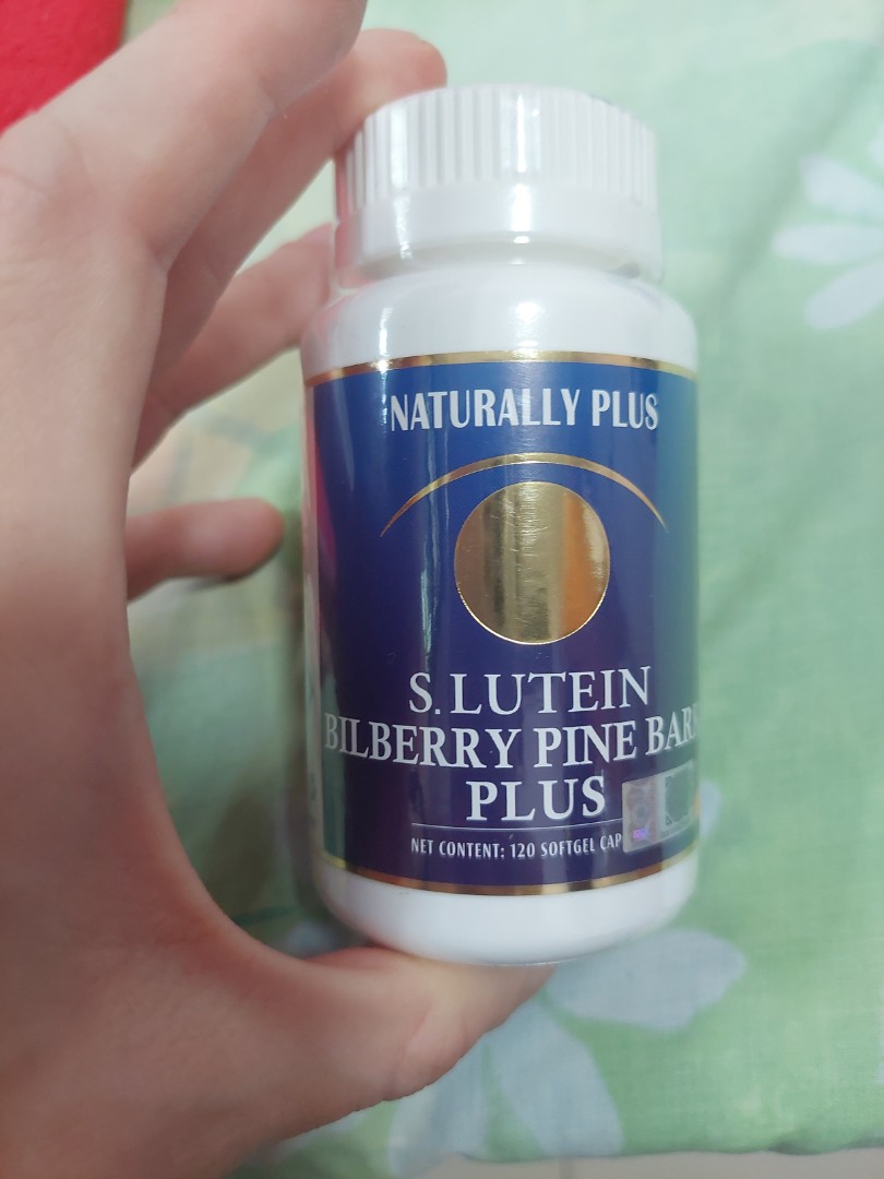 Authentic Naturally Plus S.Lutein, Health & Nutrition, Health ...