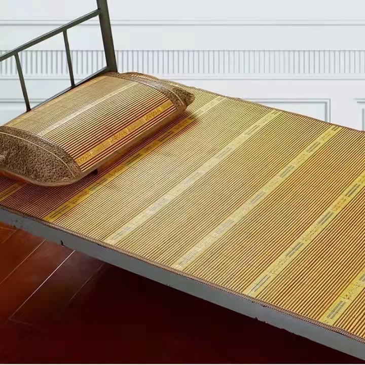 Bamboo summer mat banig for student dormitory, Furniture & Home Living ...