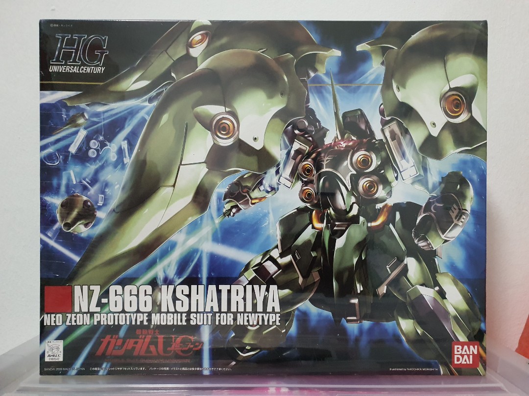 Bandai High Grade Universal Century HGUC #099 HG 1/144 NZ-666 Kshatriya ...