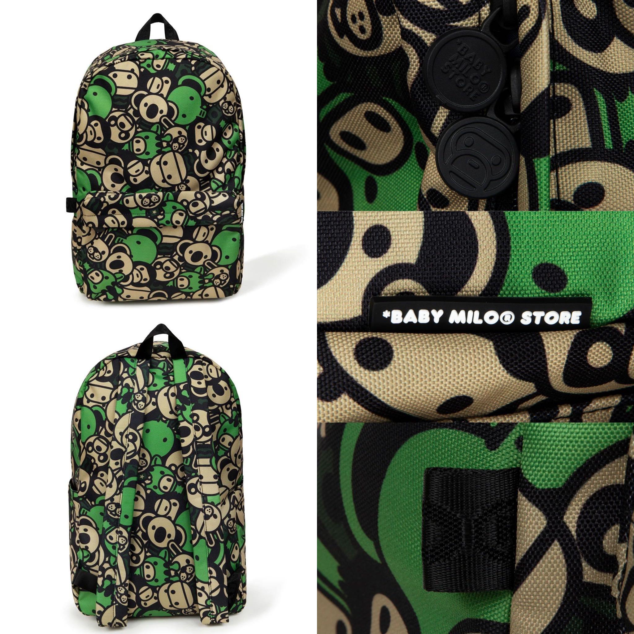 BAPE BABY MILO BACKPACK (BMS), Men's Fashion, Bags, Backpacks on Carousell