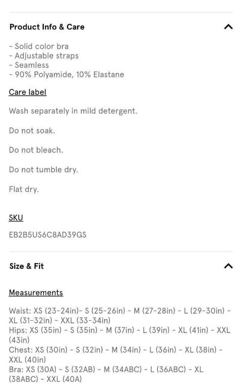 BENCH Seamless Bra (Skintone), Women's Fashion, Undergarments ...