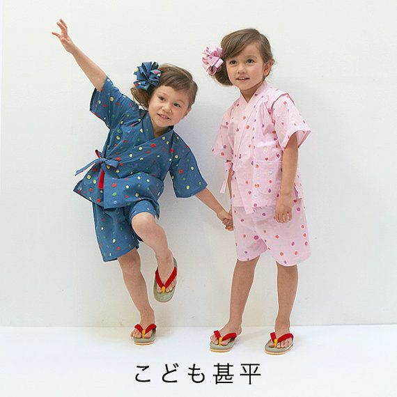 Blue Jinbei for Toddlers, Babies & Kids, Babies & Kids Fashion on Carousell