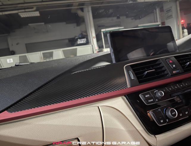 BMW Interior Panel Vinyl Wrap - F02 F06 F10 F11 F12 F13 F15 F20 F22 F25 ...