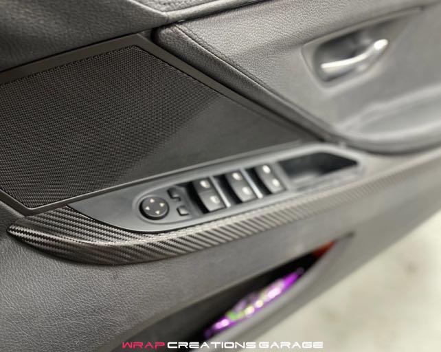 BMW Interior Panel Vinyl Wrap - F02 F06 F10 F11 F12 F13 F15 F20 F22 F25 ...